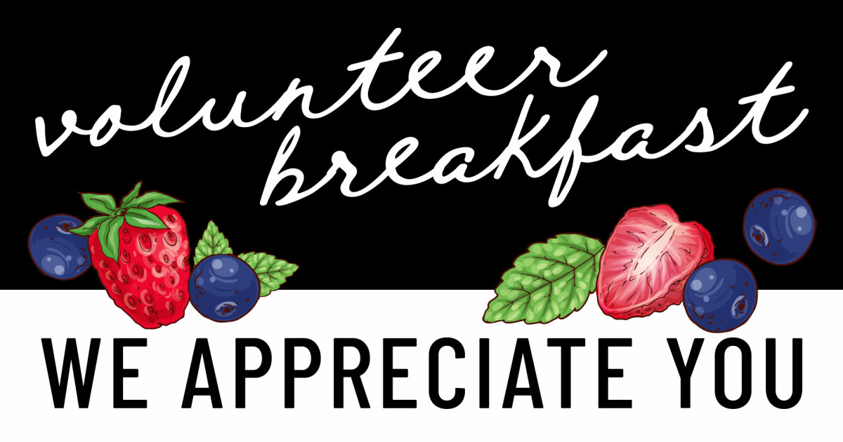Volunteer Appreciation Breakfast | River Ridge Teays Valley